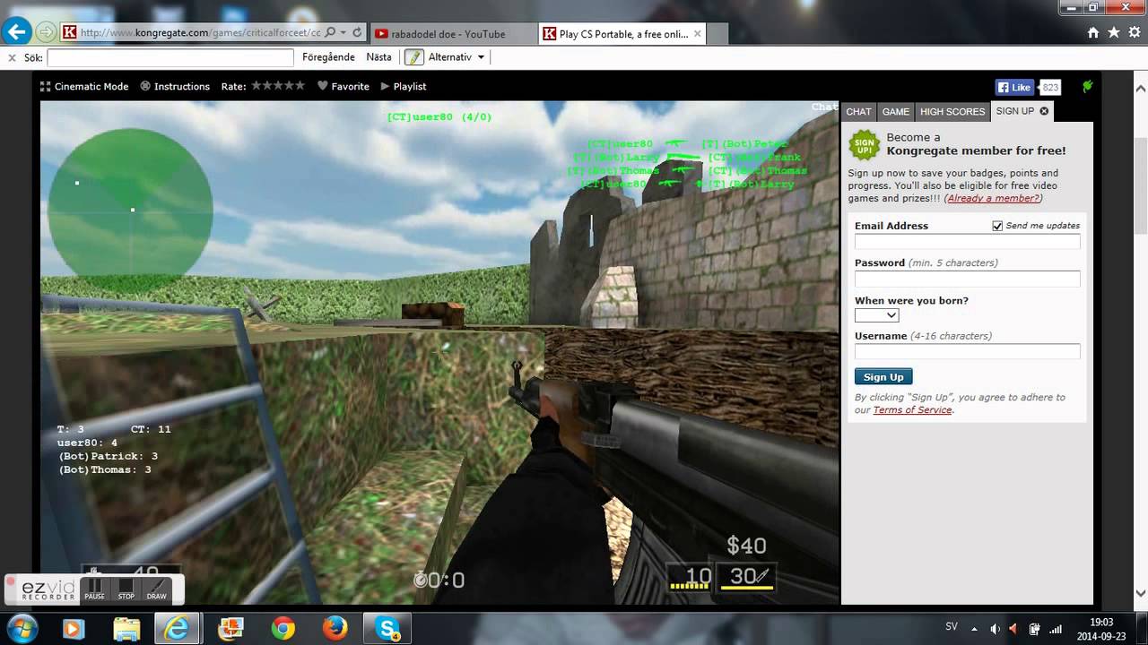 cs portable gameplay - YouTube
