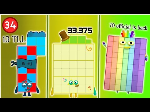 Numberblocks Band Eights N°34 | Season IV | (+BONUS) - YouTube