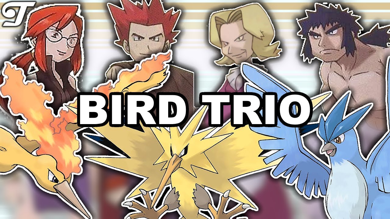 All ELITE FOUR Battles with Bird Trio | 🔥 Pokémon Fire Red & Leaf Green ...
