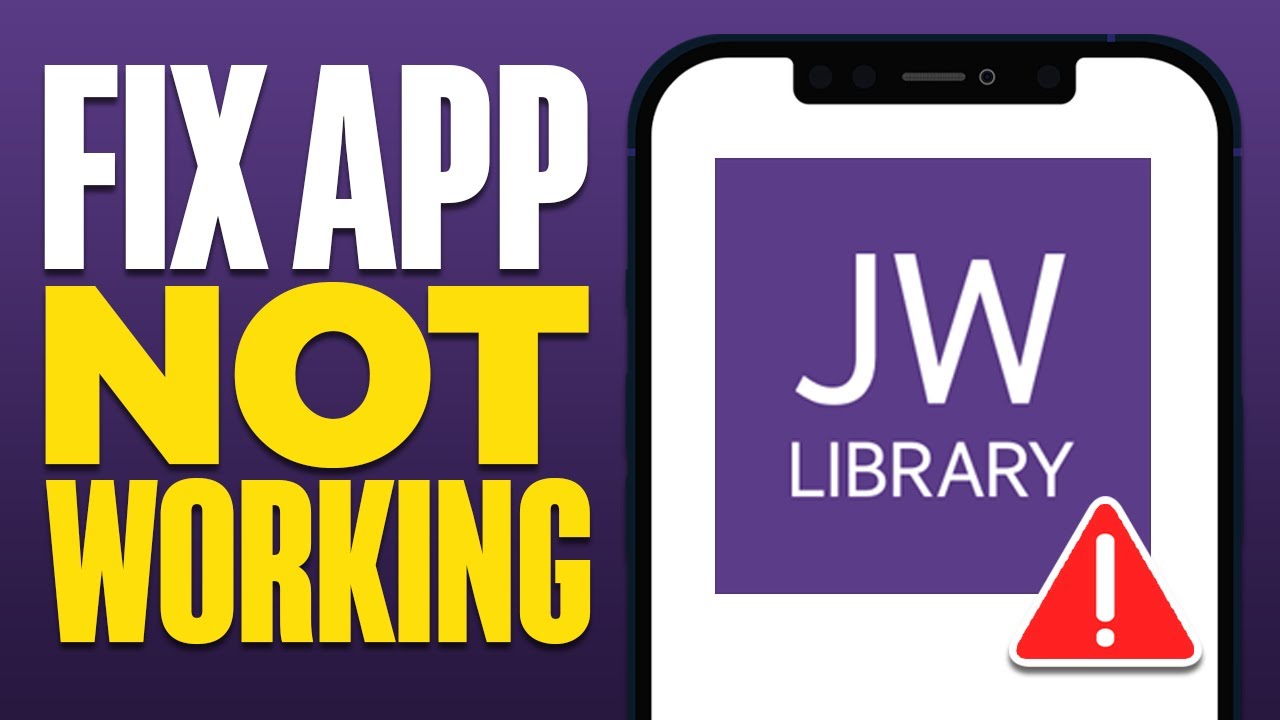 How To Fix JW Library App Not Working (2025) - YouTube