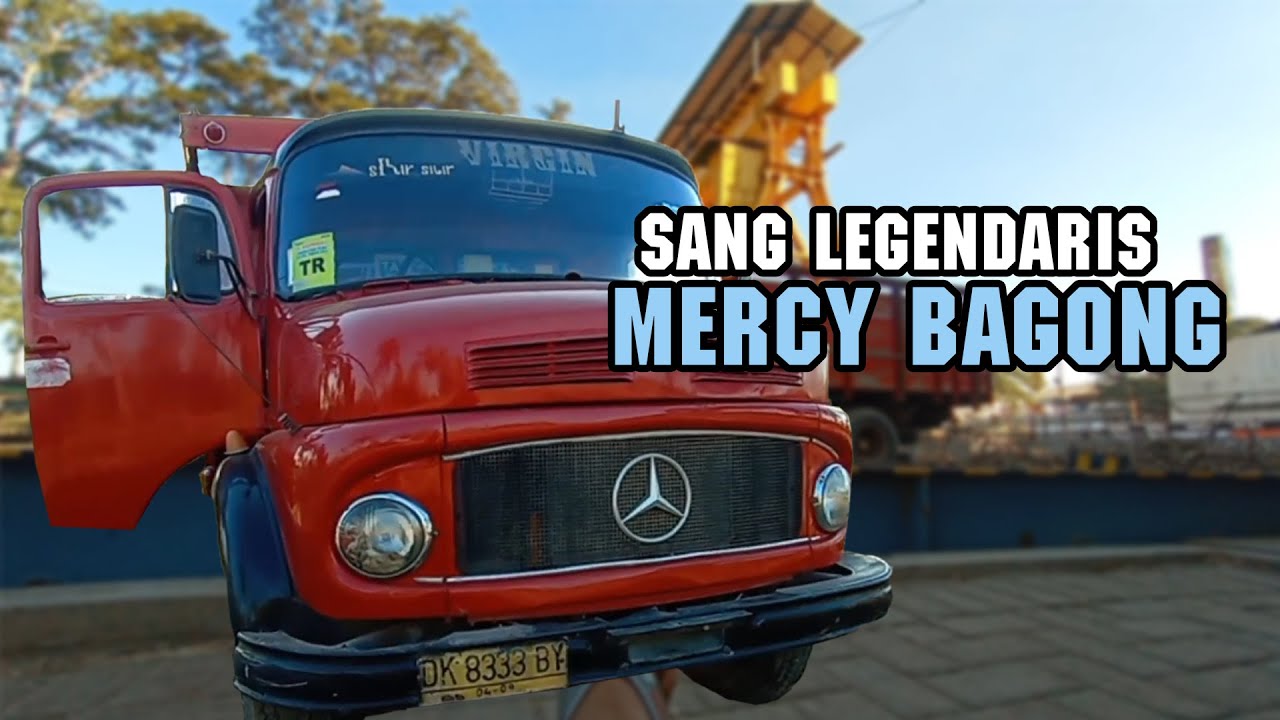TRUK MERCY BAGONG| SANG LEGENDA| MUAT TEBU + BONGKAR TEBU| PG ...