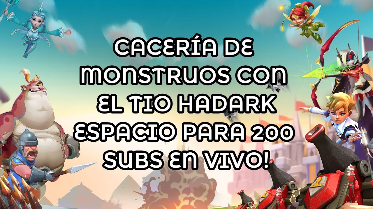 Lords Mobile (Español) - Cacería de Monstruos ft. Tio Hadark | Llegamos ...