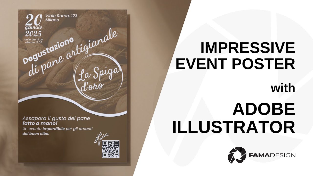 Creare una locandina PERFETTA con Adobe Illustrator | CREATE PERFECT ...