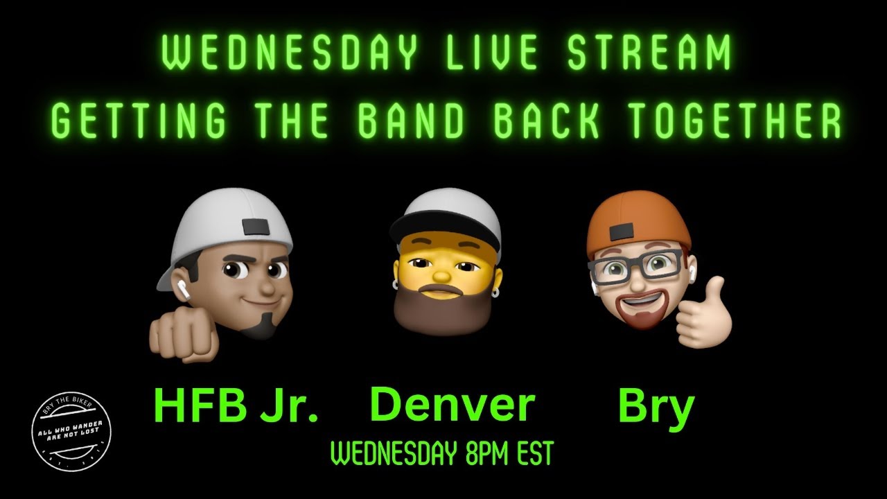 Wednesday LIVE STREAM Getting the band back together - YouTube