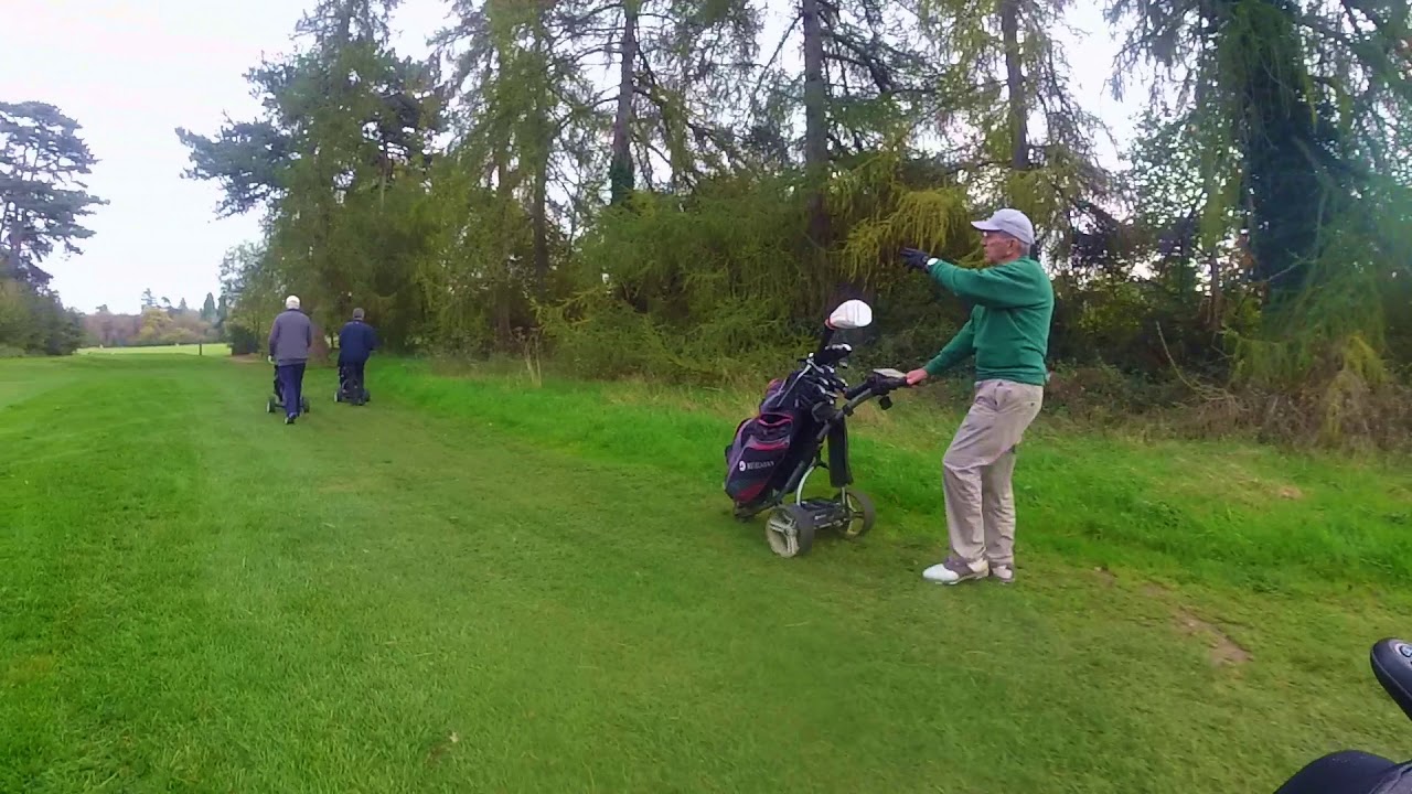 High Elms golf course, Downe, Orpington. UK. OttoBock B500 Electric ...