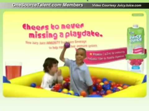 One Source Talent Kids do Juicy Juice Commerical - YouTube