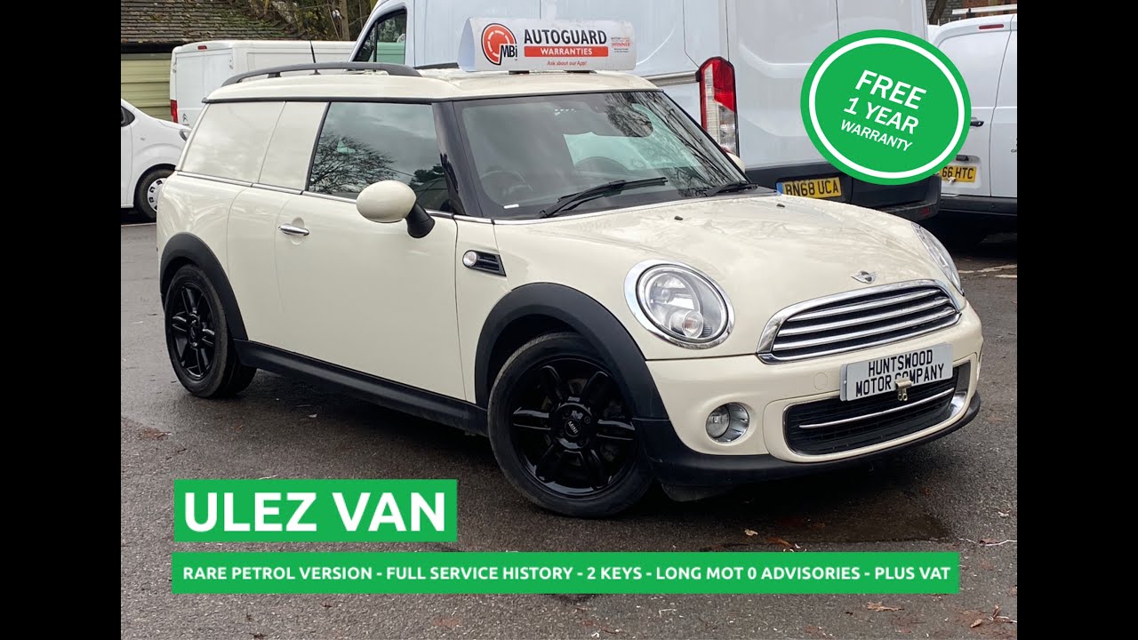 REVIEW OF A 2013 MINI CLUBVAN 1.6L PETROL BEIGE VAN - ULEZ COMPLIANT ...