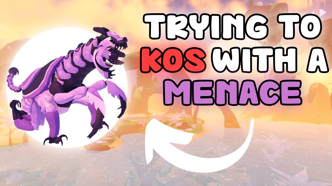 TRYING TO KOS WITH A MENACE 🐻 || [Creatures of Sonaria] - YouTube