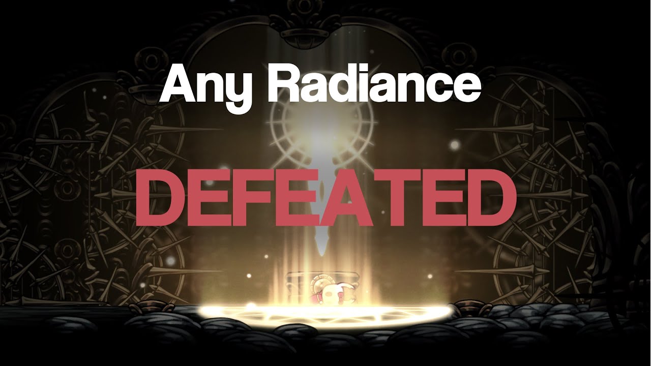 Hollow Knight - Any Radiance DEFEATED - YouTube