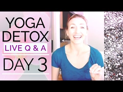 How To Improve Tight Hips Flexibility Thru Yoga - Detox Day 3 Live Chat ...