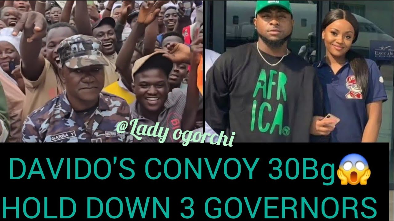 DAVIDO AND HIS COUSIN NIKO ALL ADELEKE'S IN HUGE TRAFFIC OVER MASS 30bg ...