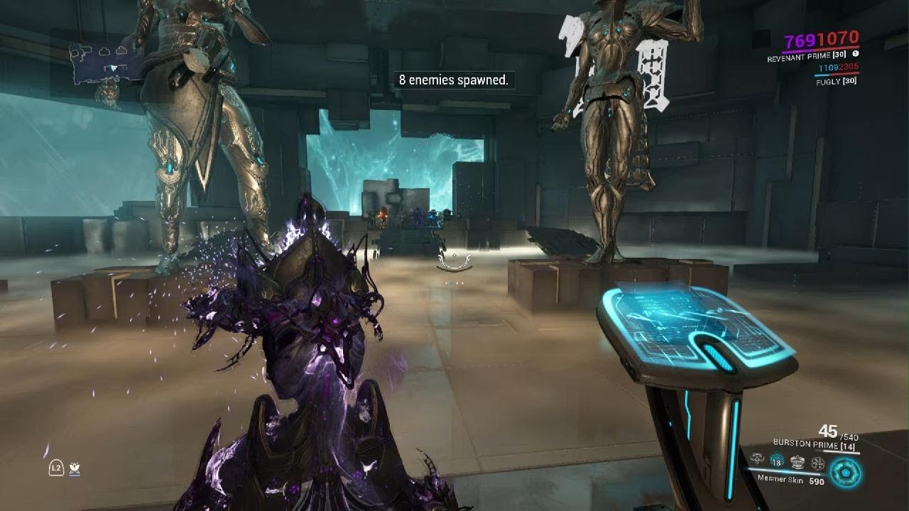 Warframe Incarnon Burston Prime - YouTube