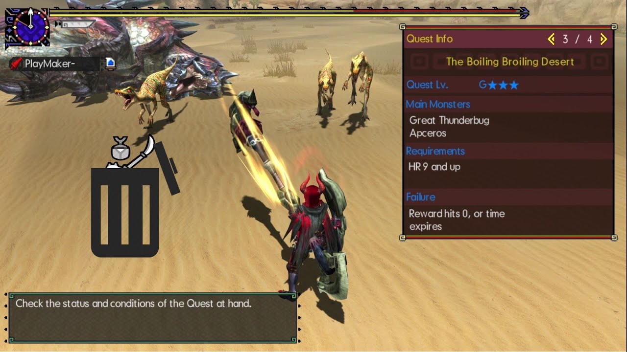 MHGU/MHXX - ★G3 Glavenus 2'57 Striker Lance - YouTube