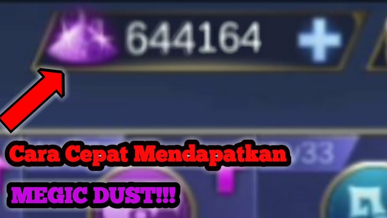 How to get magic dust in mobile legends - YouTube
