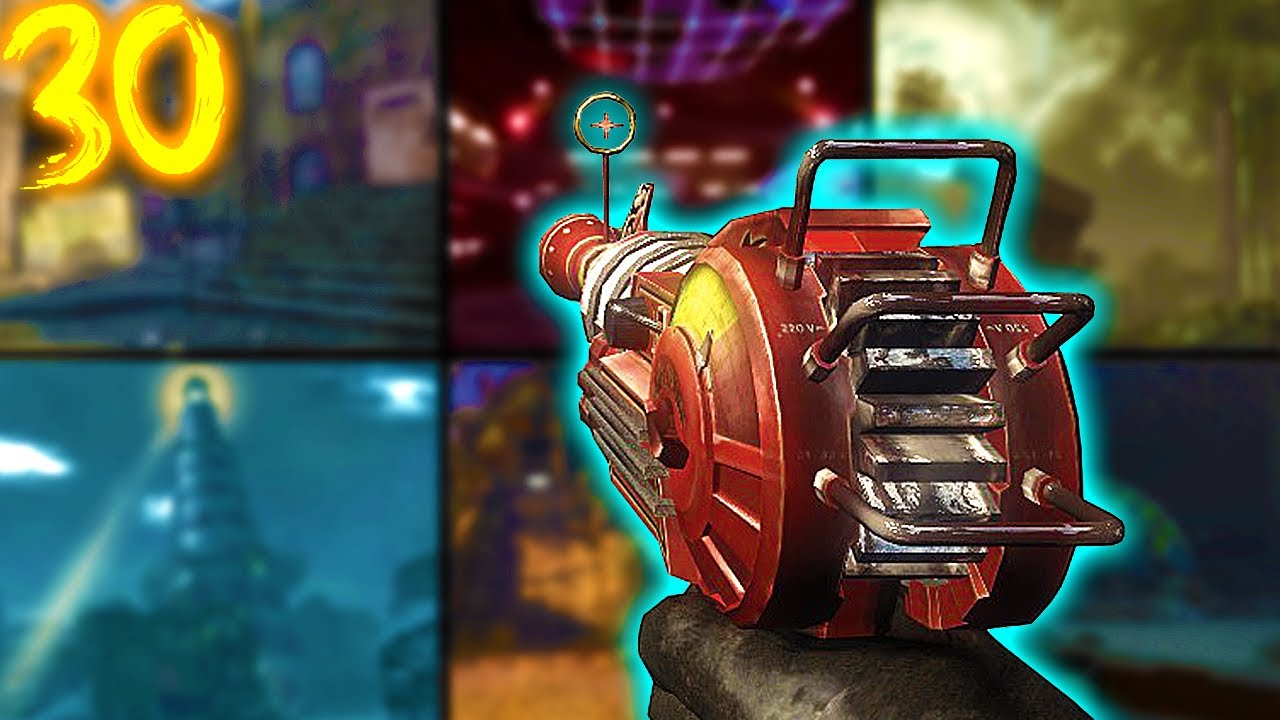 ROUND 30 EVERY BLACK OPS ZOMBIES MAP! - YouTube