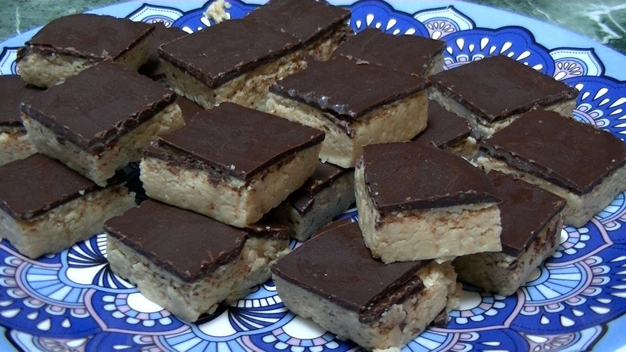 Peanut-almond Cubes. Peanut and almond cake. - YouTube