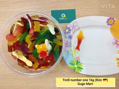 Kẹo dẻo Trolli number one 1kg (Đức) - YouTube