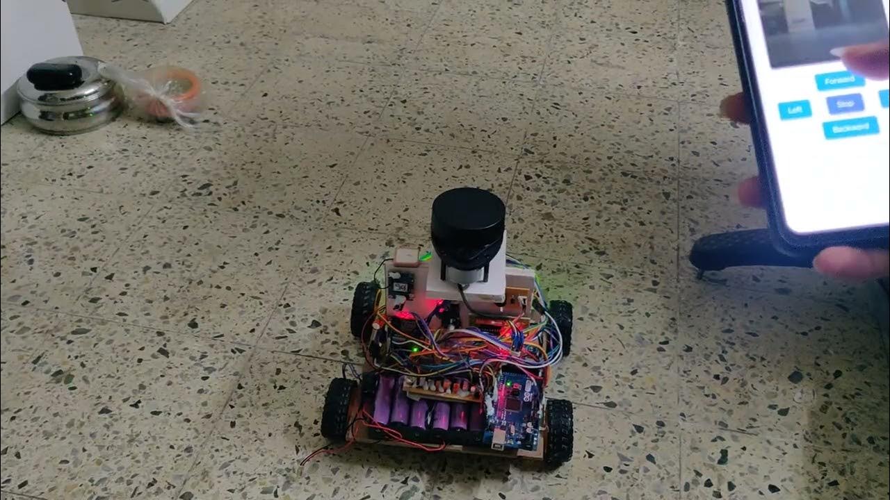 Autonomous wheel chair using Raspberry pi #lidar hand gesture control ...