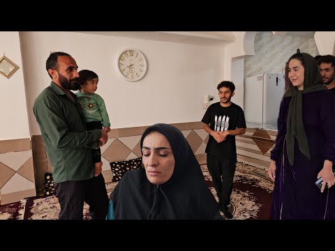 Zahra’s Family Visits Azita During Her Back Pain Recovery | Family Support and Well Wishes