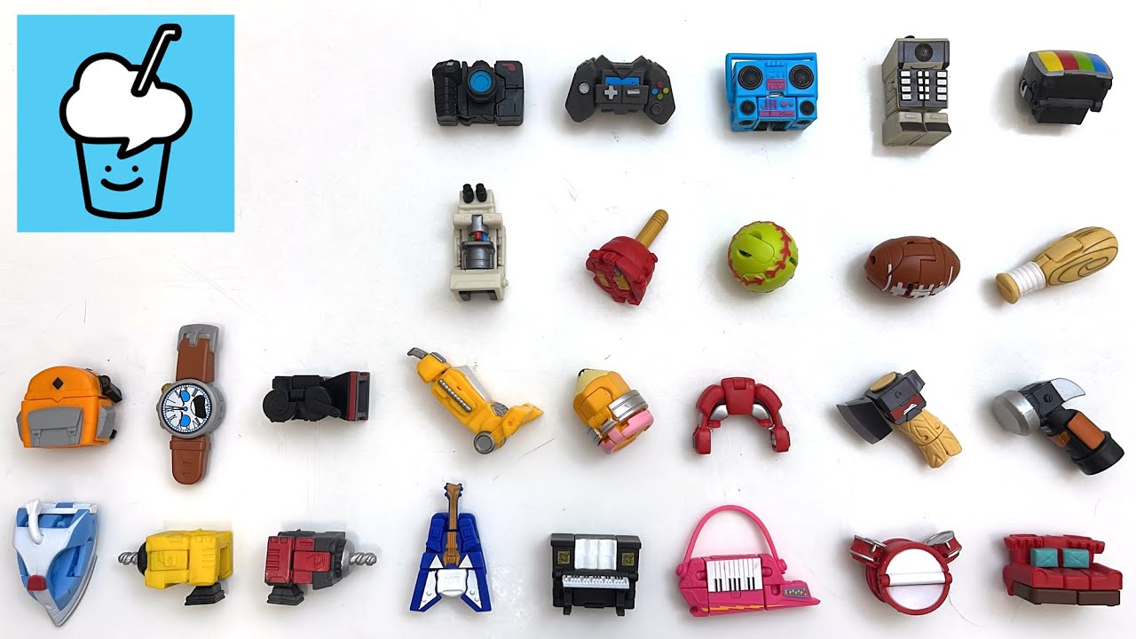 Transformers BotBots collection camera watch bag radio ball mobile ...