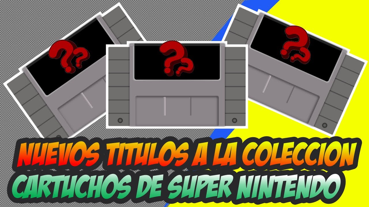 3 nuevos cartuchos para la colección de Super Nintendo - YouTube