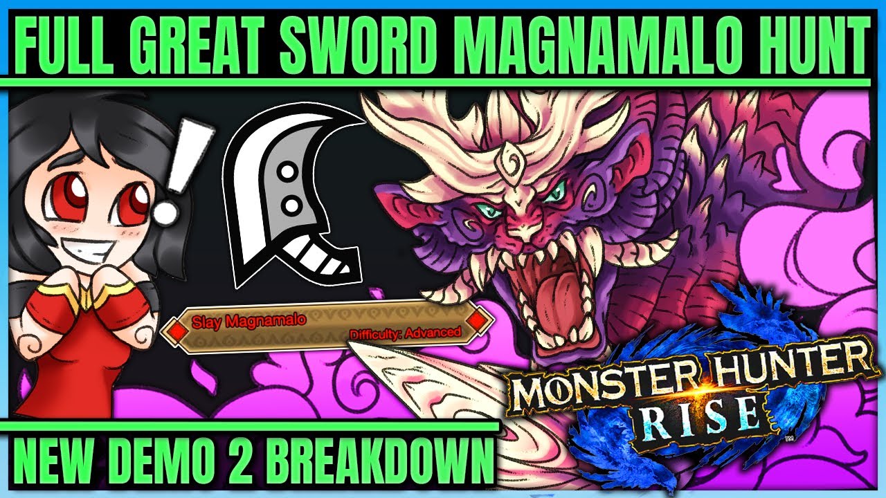 MAGNAMALO IS INSANE - Full Great Sword Magnamalo Hunt - Gameplay ...