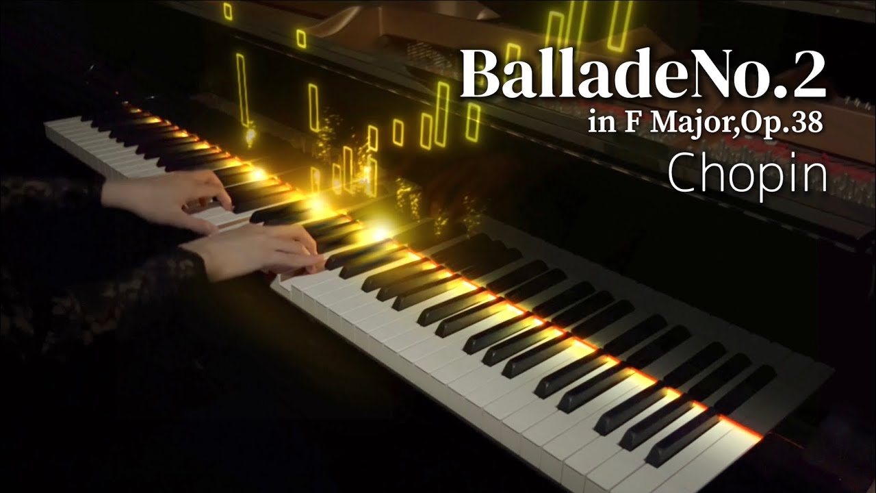 Ballade No.2 in F Major,Op.38 / Chopin - YouTube
