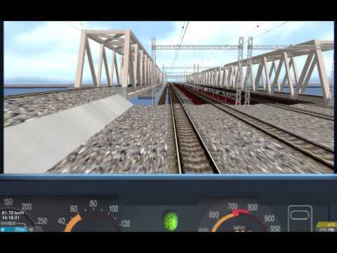 openBVE JR Tozai Line (JR West) JR東西線 (JR西日本) - YouTube