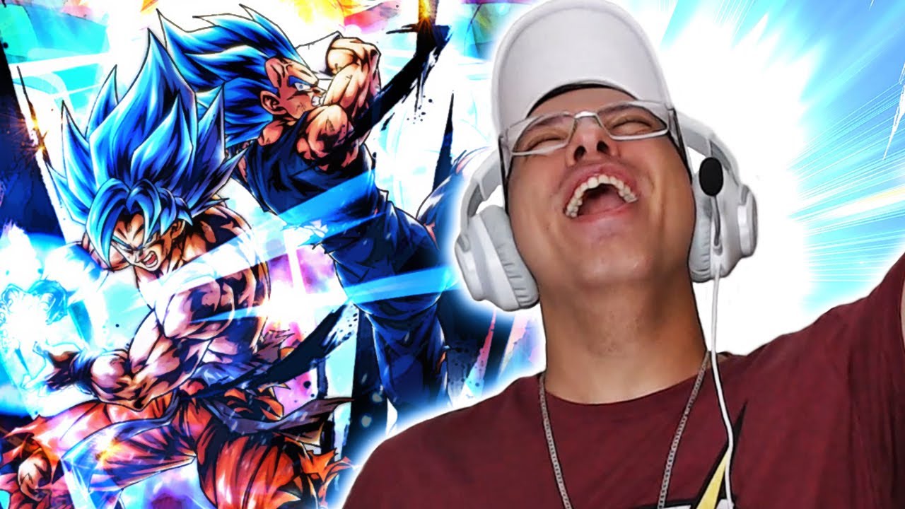 PEGUEI OS BLUE BOYS EM UMA CONTA NOVA - DRAGON BALL LEGENDS - YouTube