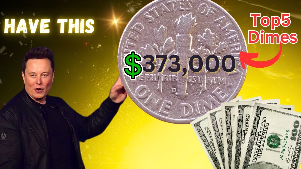 Super Rare Top 5 USA Dimes | American One Dimes Coin Worth A Big Money ...
