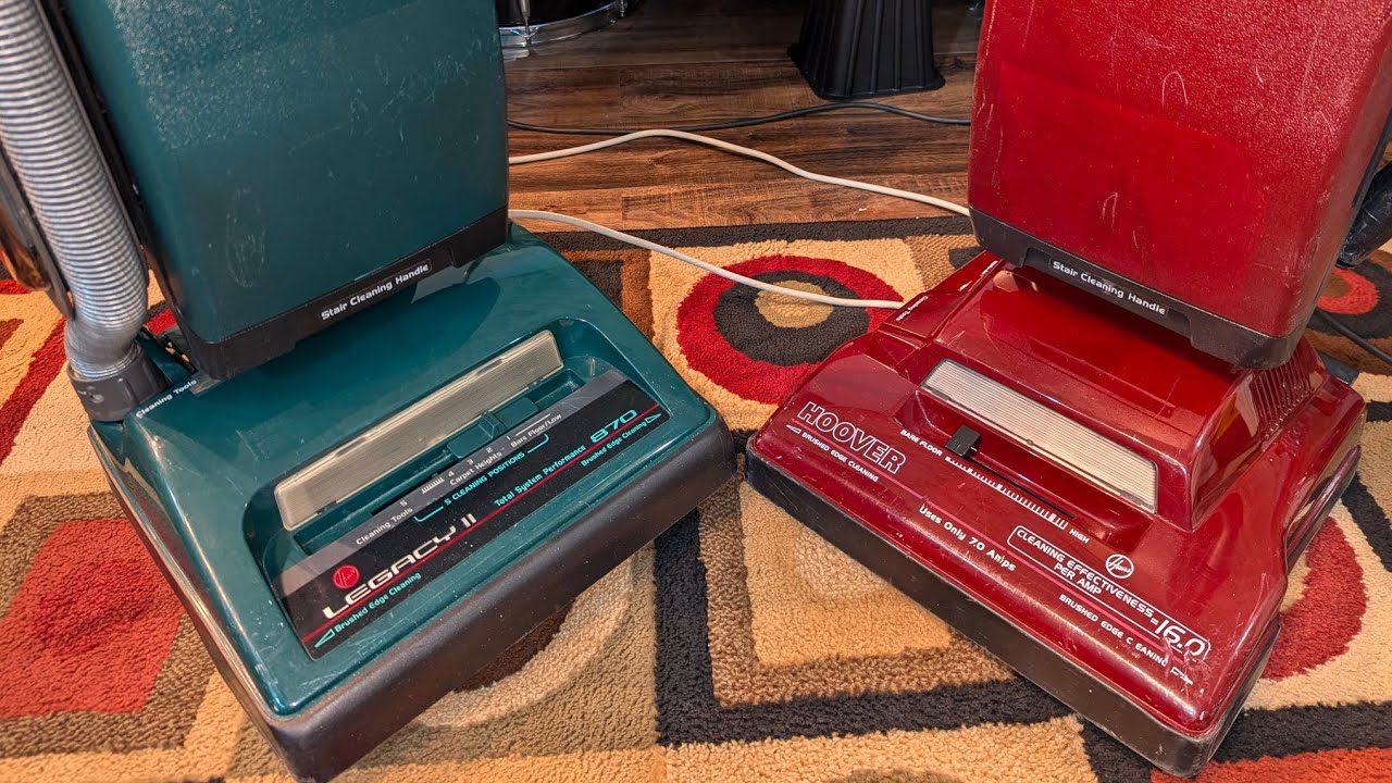 '93 Hoover Legacy II 870 U5099-920 VS '96 Hoover Convertible High ...