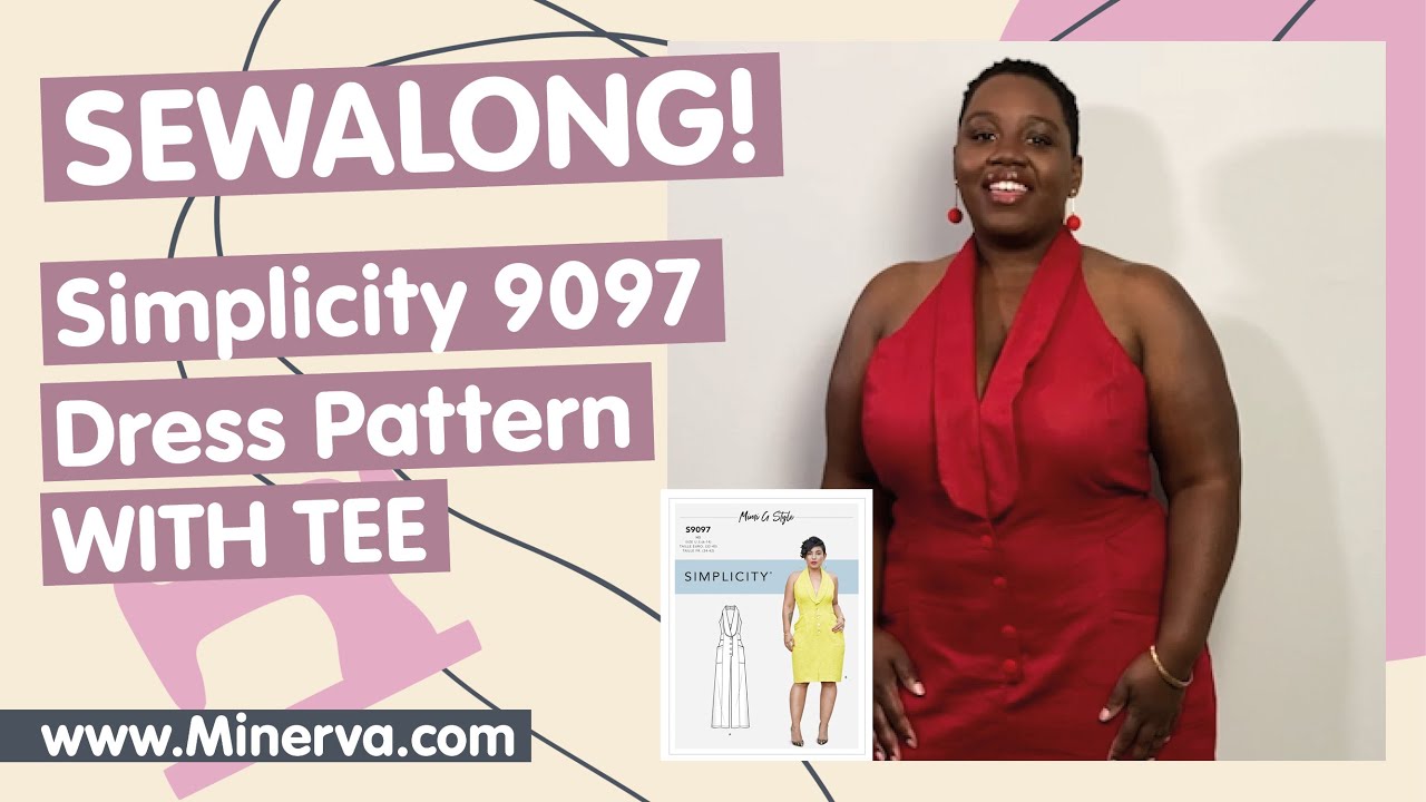 Minerva Sew-Along - Simplicity 9097 Dress - YouTube