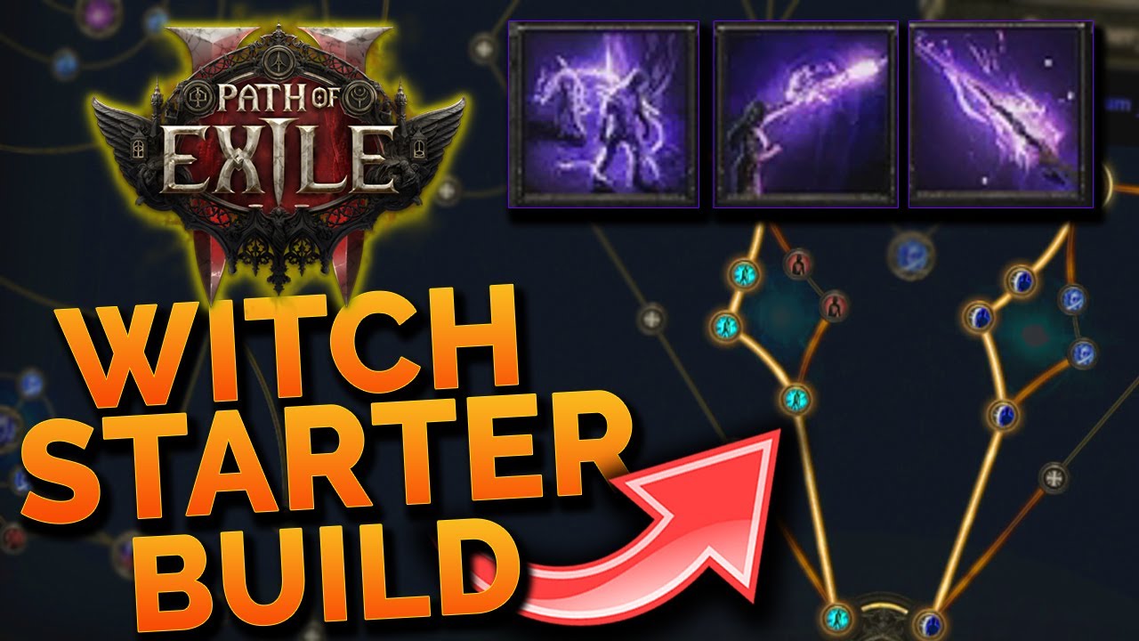 Path Of Exile 2 Best Starter Builds - BROKEN MINION WITCH Starter Class ...