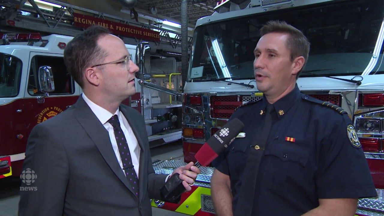 Longtime firefighter, Layne Jackson named Regina's new fire chief - YouTube