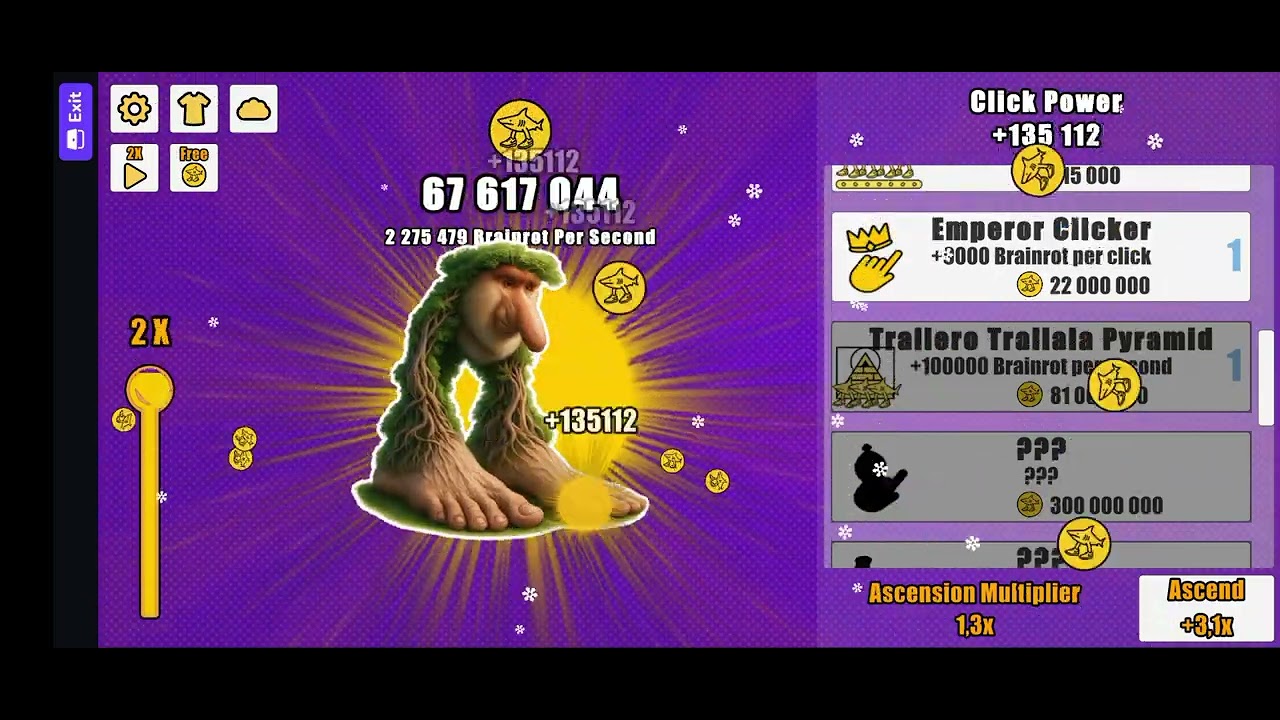 Italian brainrot clicker - YouTube