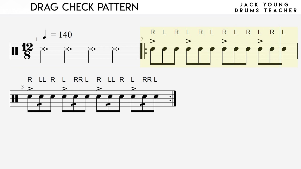 Drag Check Pattern - YouTube