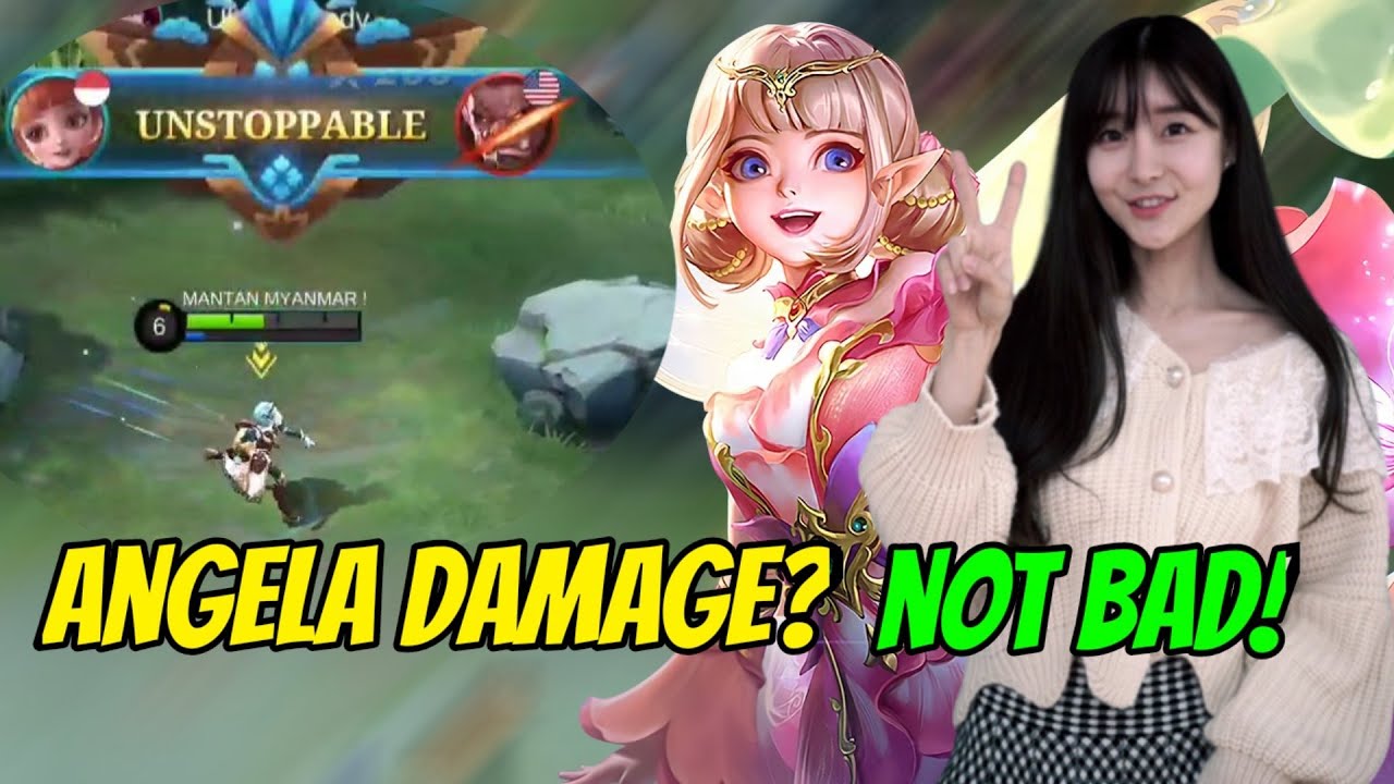 BEST BUILD FOR ANGELA DAMAGE 2022 - ANGELA DAMAGE GAMEPLAY - Mobile ...