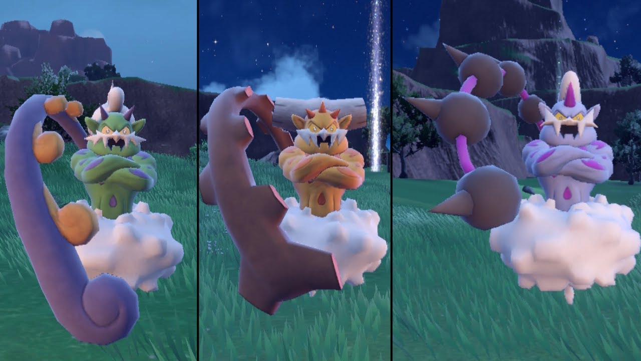How to Get SHINY Tornadus, Landorus, and Thundurus in Pokemon Scarlet ...