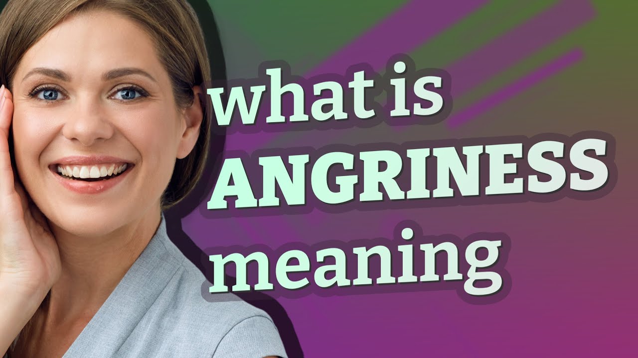 Angriness | meaning of Angriness - YouTube