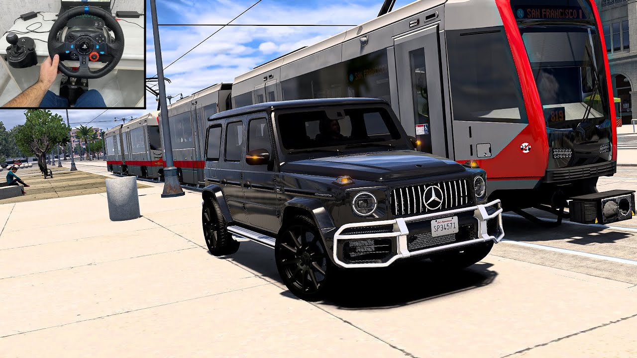 Mercedes-Benz G63 AMG | American Truck Simulator | Logitech G29 ...