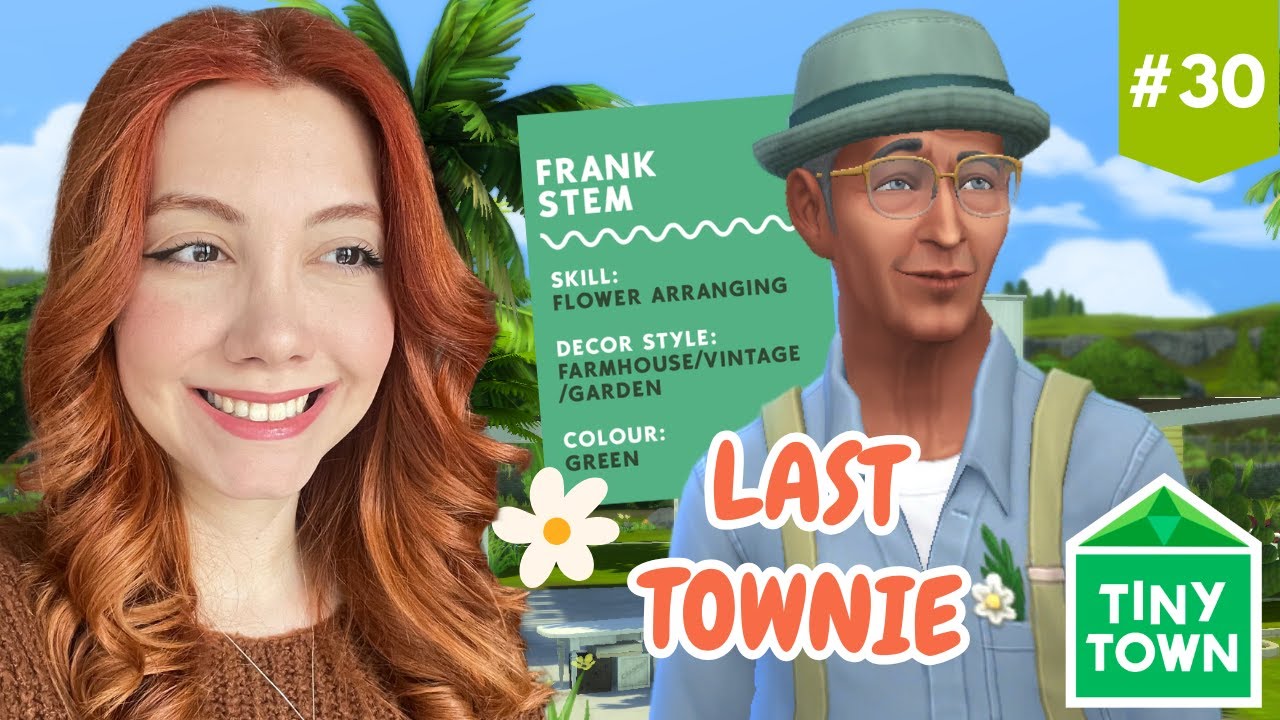 First Episode with Frank Stem! The Sims 4 Tiny Town Challenge (Part 30 ...