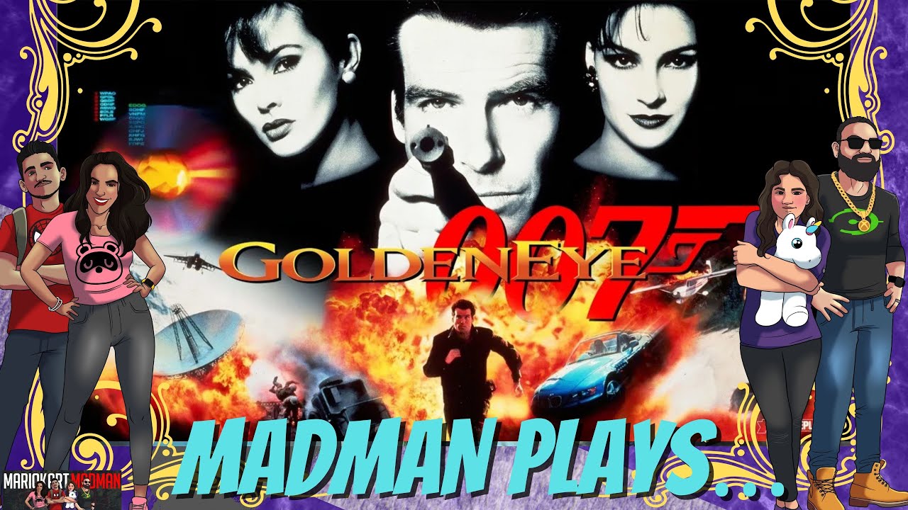 Goldeneye 007 GAMEPLAY - XBOX SERIES X - 4 PLAYER SPLIT SCREEN - MADMAN ...