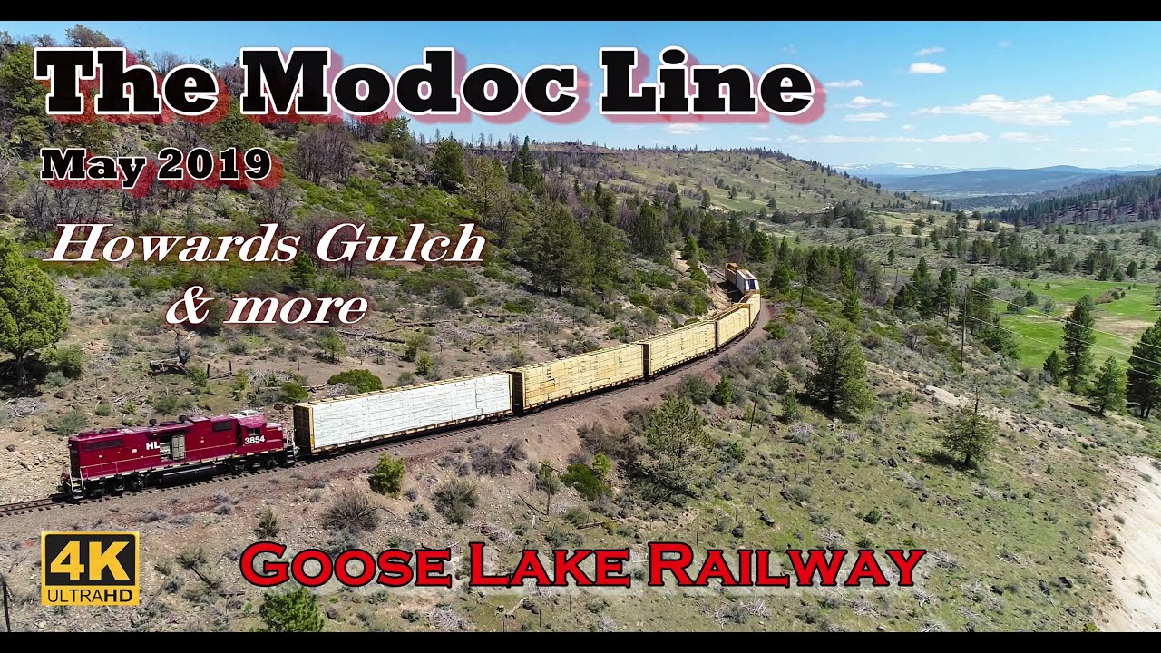 The Modoc Line (4K) | Alturas to Ambrose | Doubling Howards Gulch ...