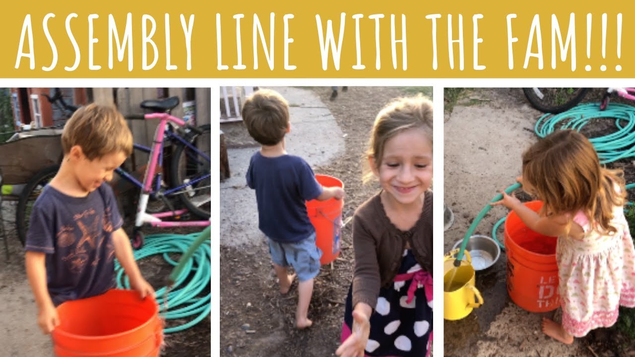 ASSEMBLY LINE WITH THE FAM! - YouTube