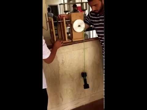 Lifting mechanism using gears - YouTube