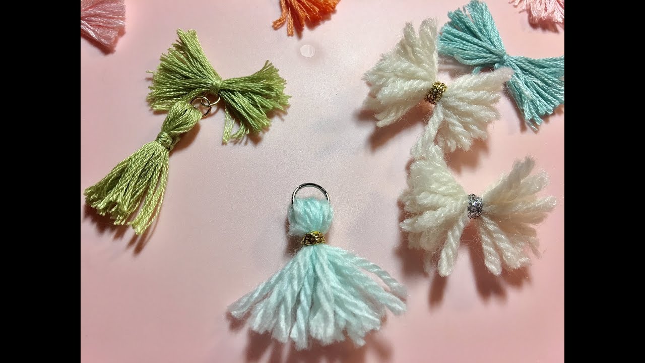 Tutorial Making Maggie Holmes Inspired Floss Bows and Tassels with the ...