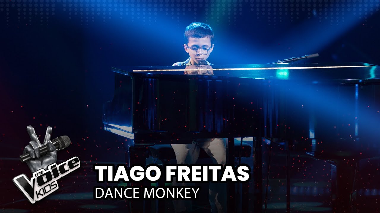 Tiago Freitas - "Dance Monkey" | Provas Cegas | The Voice Kids Portugal ...