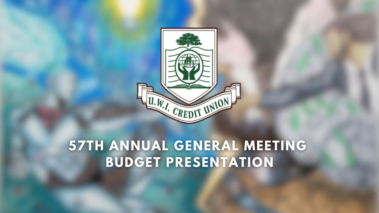 UWICU 57th AGM Budget Report - YouTube
