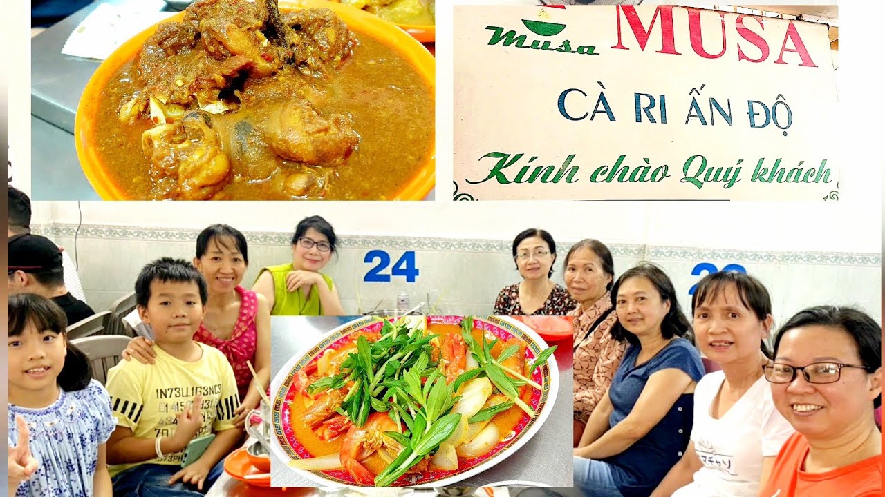 Vlog 201: Hội ngộ bạn bè tại quán Musa Càri Ấn độ số 001 Sư Vạn Hạnh Q ...