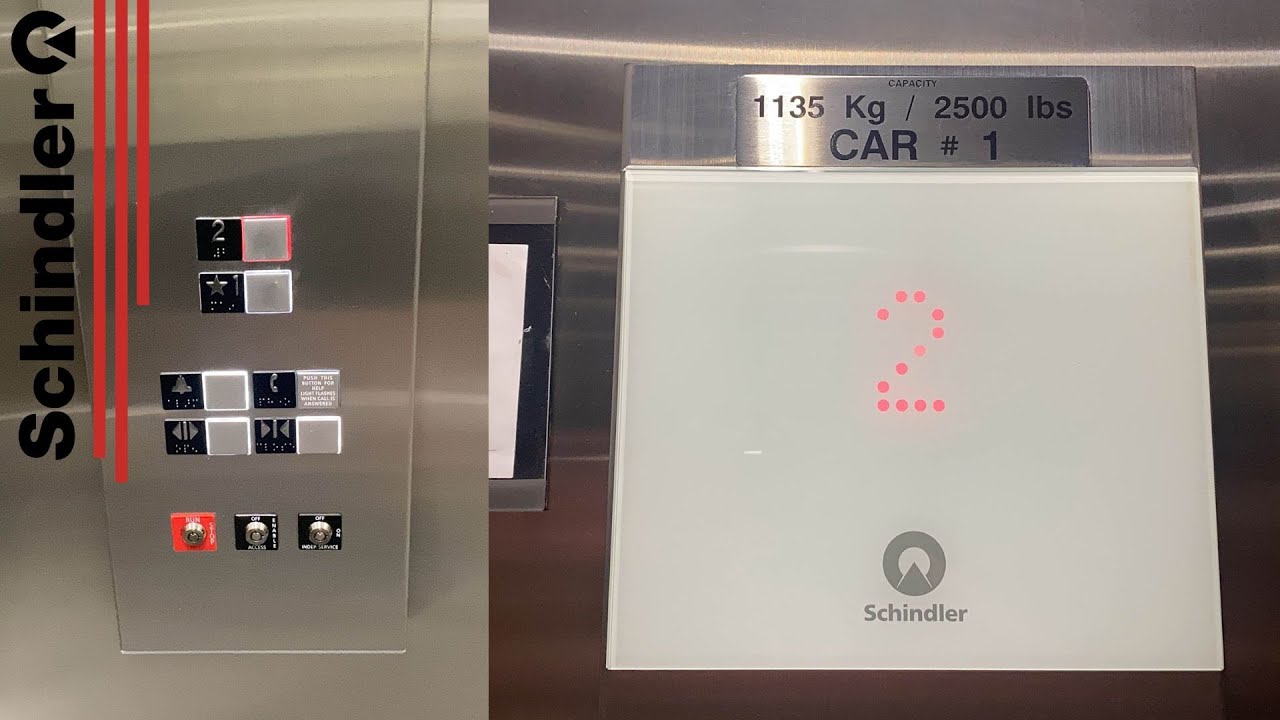 Schindler 3100 MRL Traction Elevator - Blank Children's Hospital STAR ...